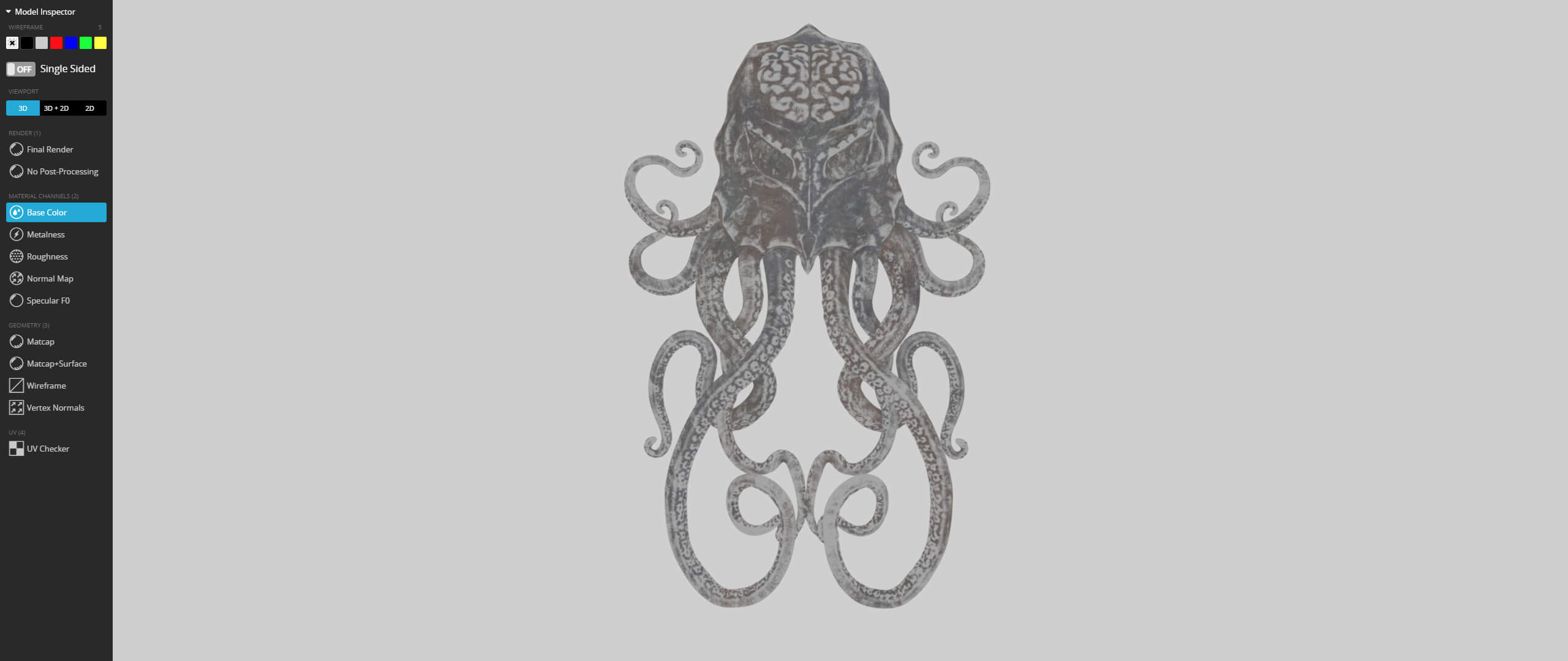 Cthulhu Door Knocker - 3D Model by Buncic