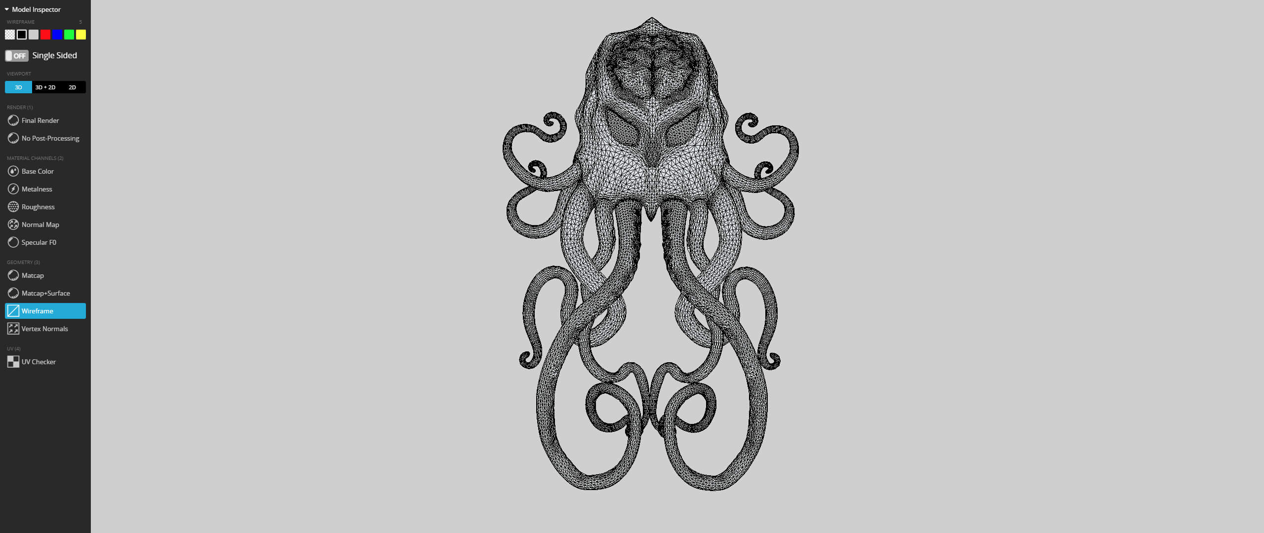 Cthulhu Door Knocker - 3D Model by Buncic