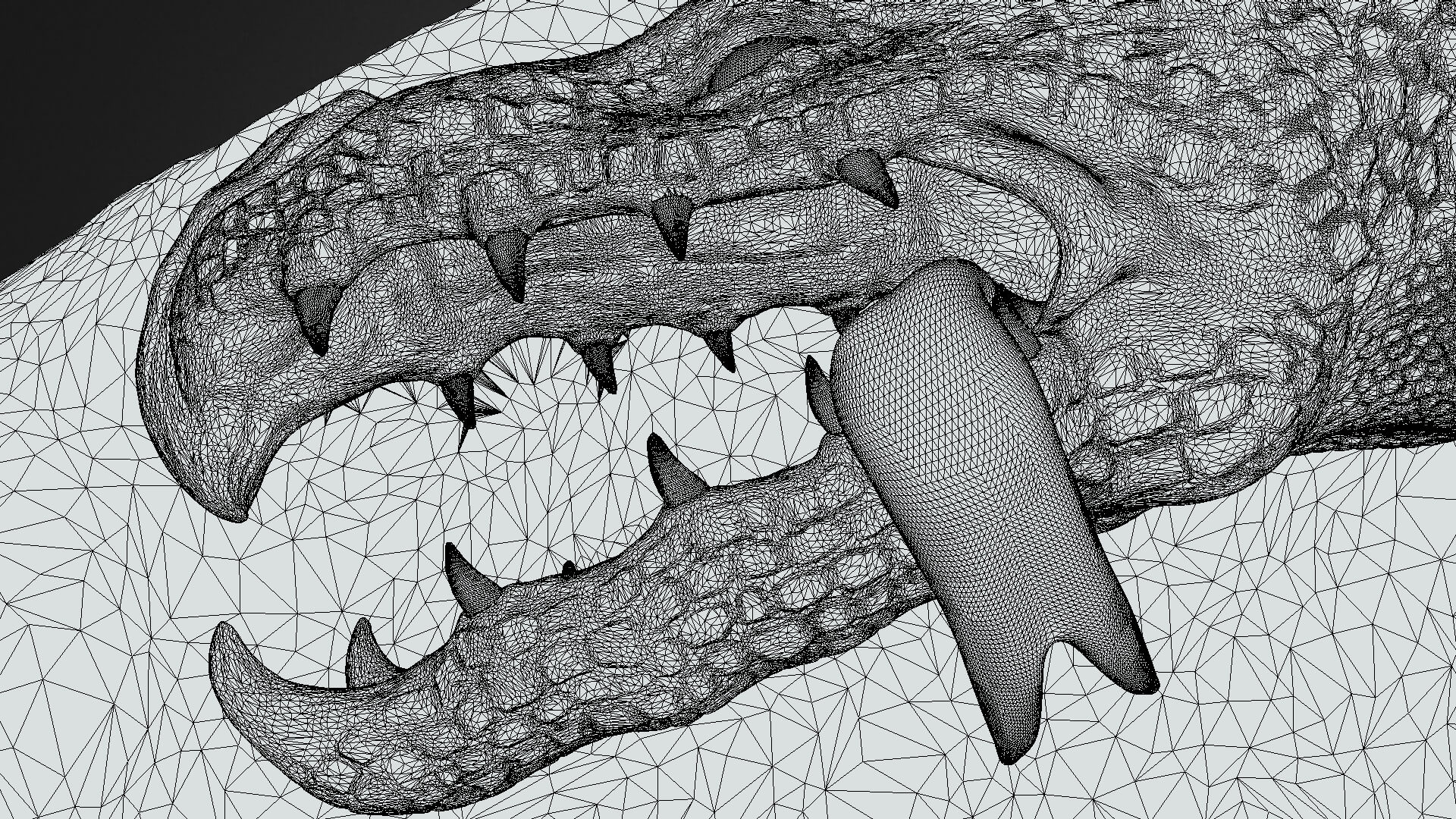 Dead Hydra for 3D Printing by Buncic