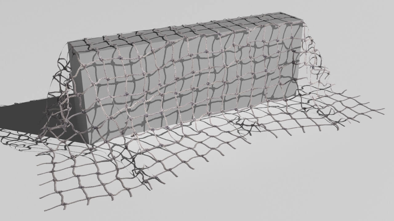 Fish Net - 3D Model by Buncic