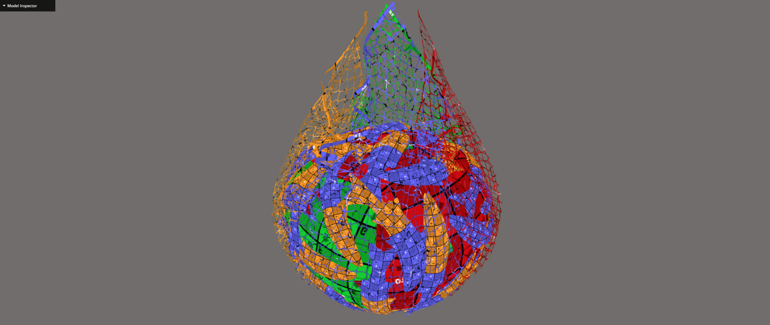 Fishing Net Low Poly - 3D Model by Buncic