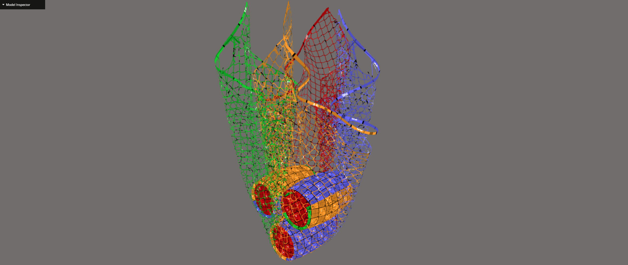 Fishing Net Low Poly - 3D Model by Buncic