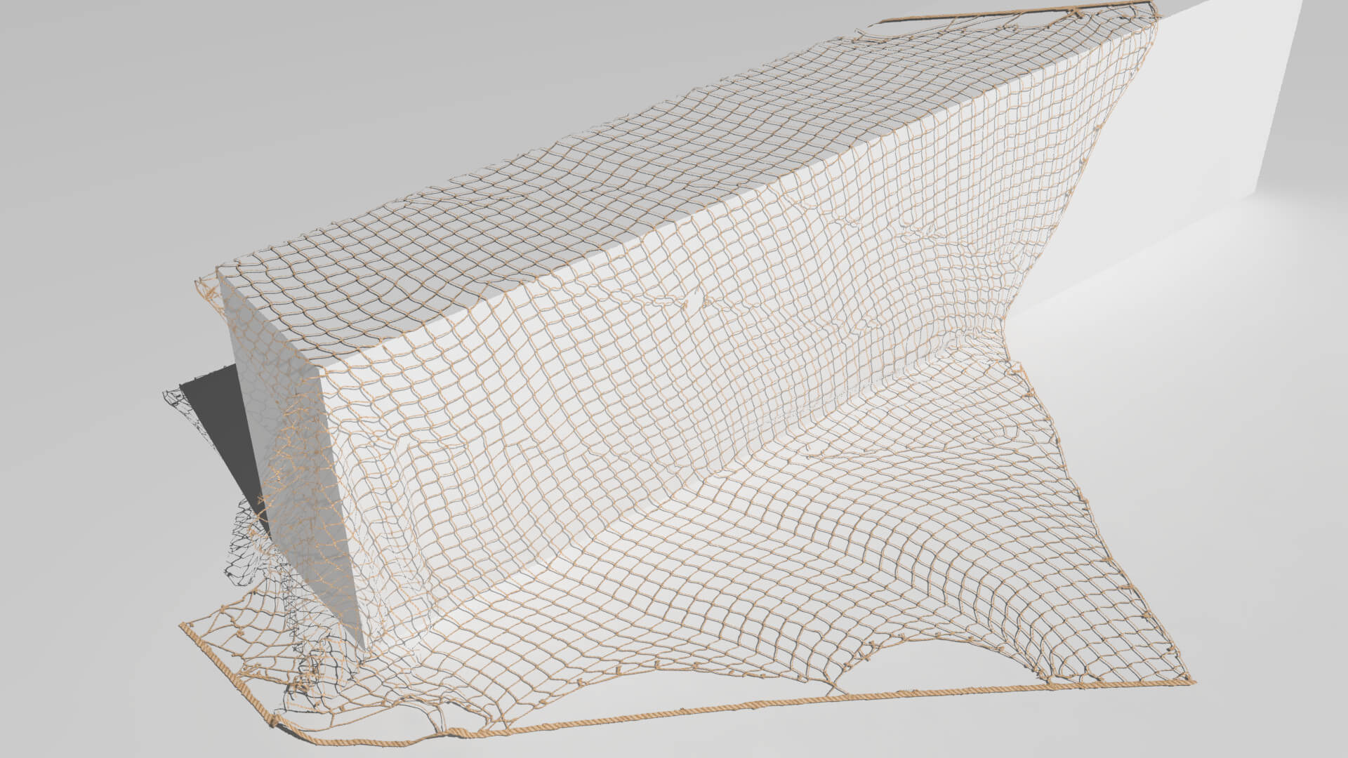 Fishing Net Low Poly - 3D Model by Buncic