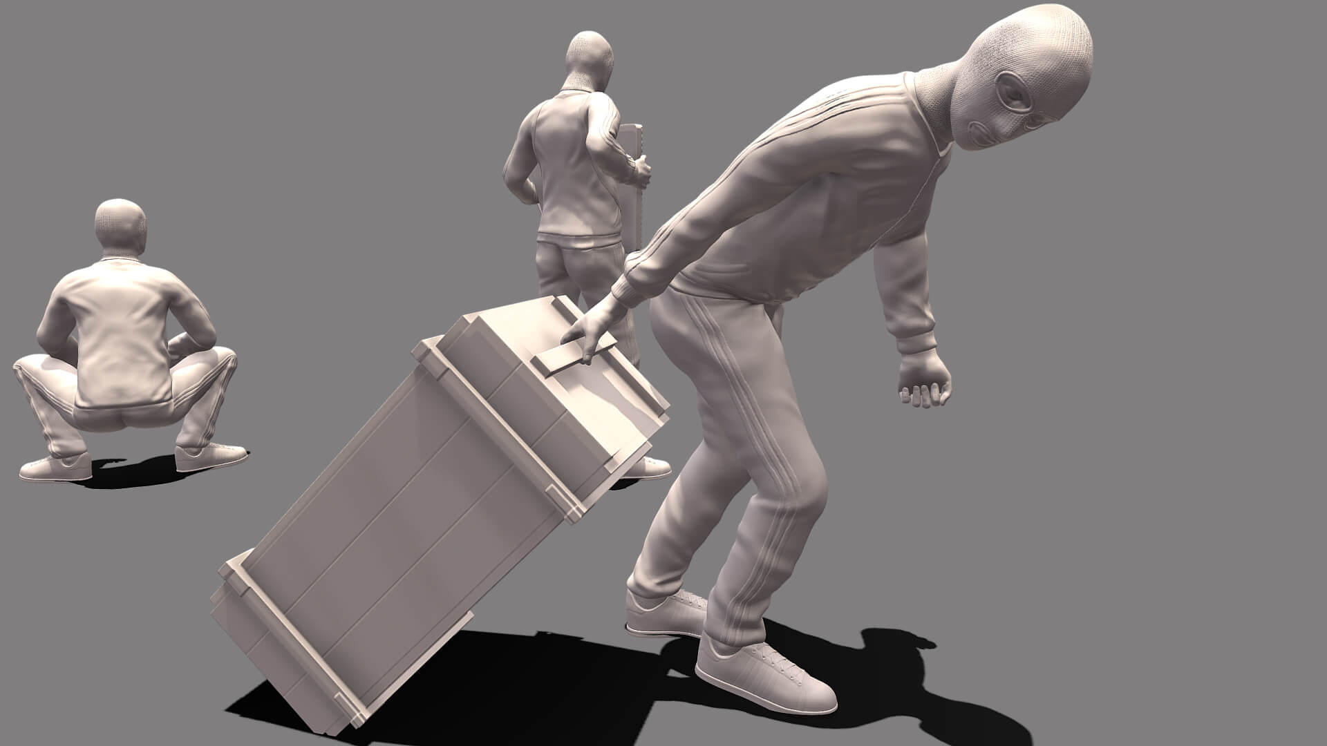 Gopnik Bandits - 3D Model by Buncic