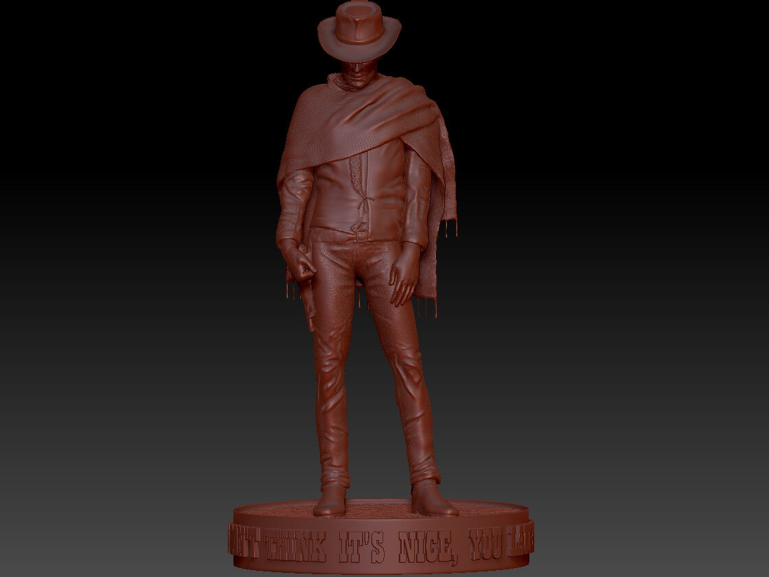 Joe Man With No Name - 3D Model by Buncic