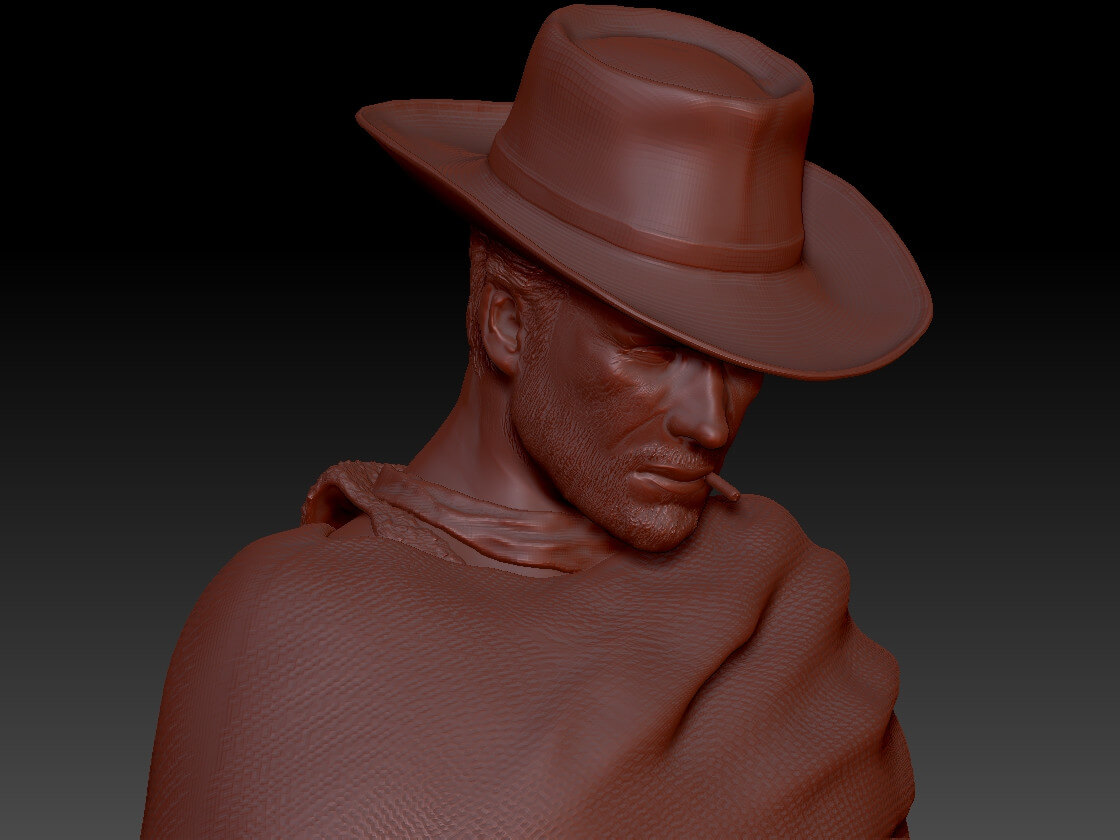 Joe Man With No Name - 3D Model by Buncic