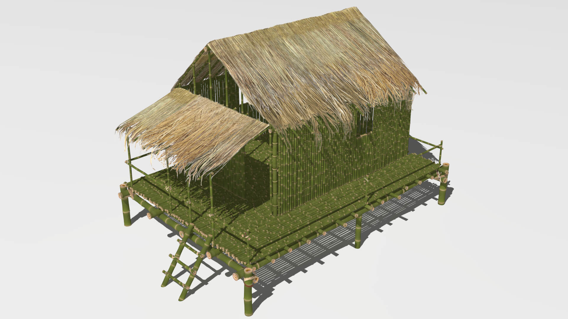 Jungle Tree House - 3D Model by Buncic