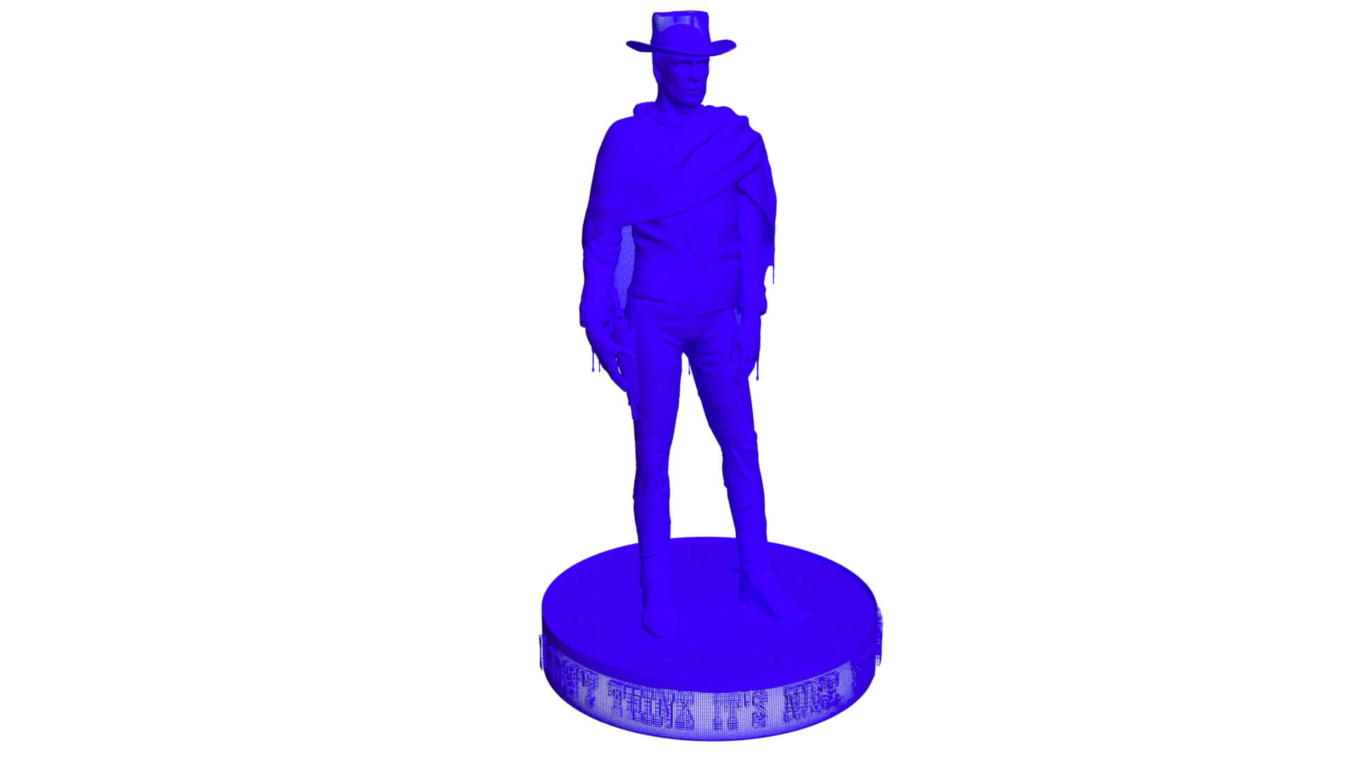 Man With No Name - 3D Model by Buncic