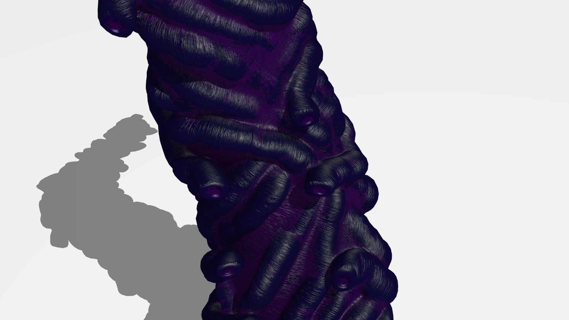 Monster Tentacle - 3D Model by Buncic