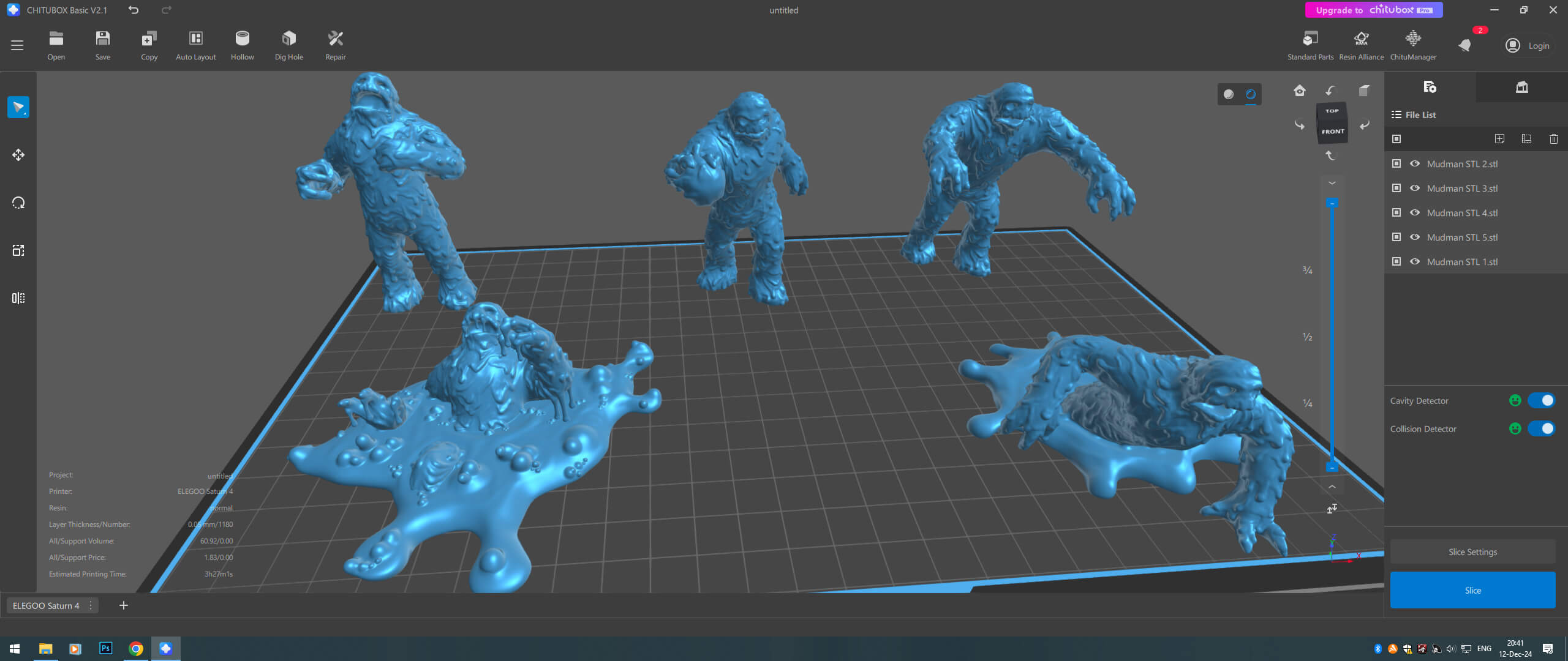 Mudman and Swampman - 3D Model by Buncic