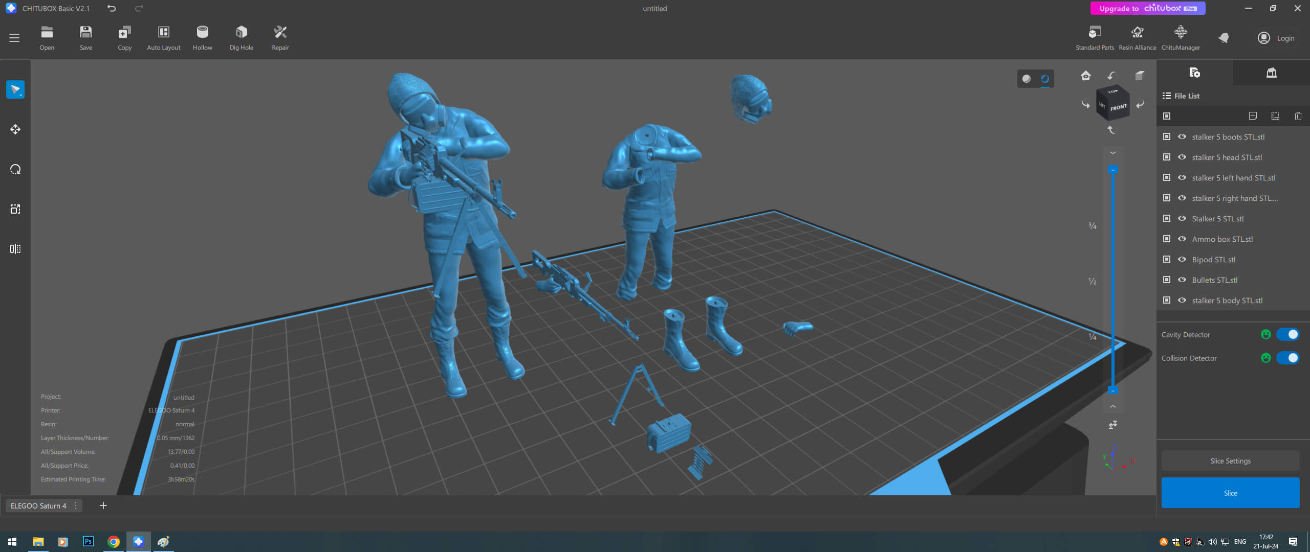 Stalker Soldiers - 3D Print Model by Buncic