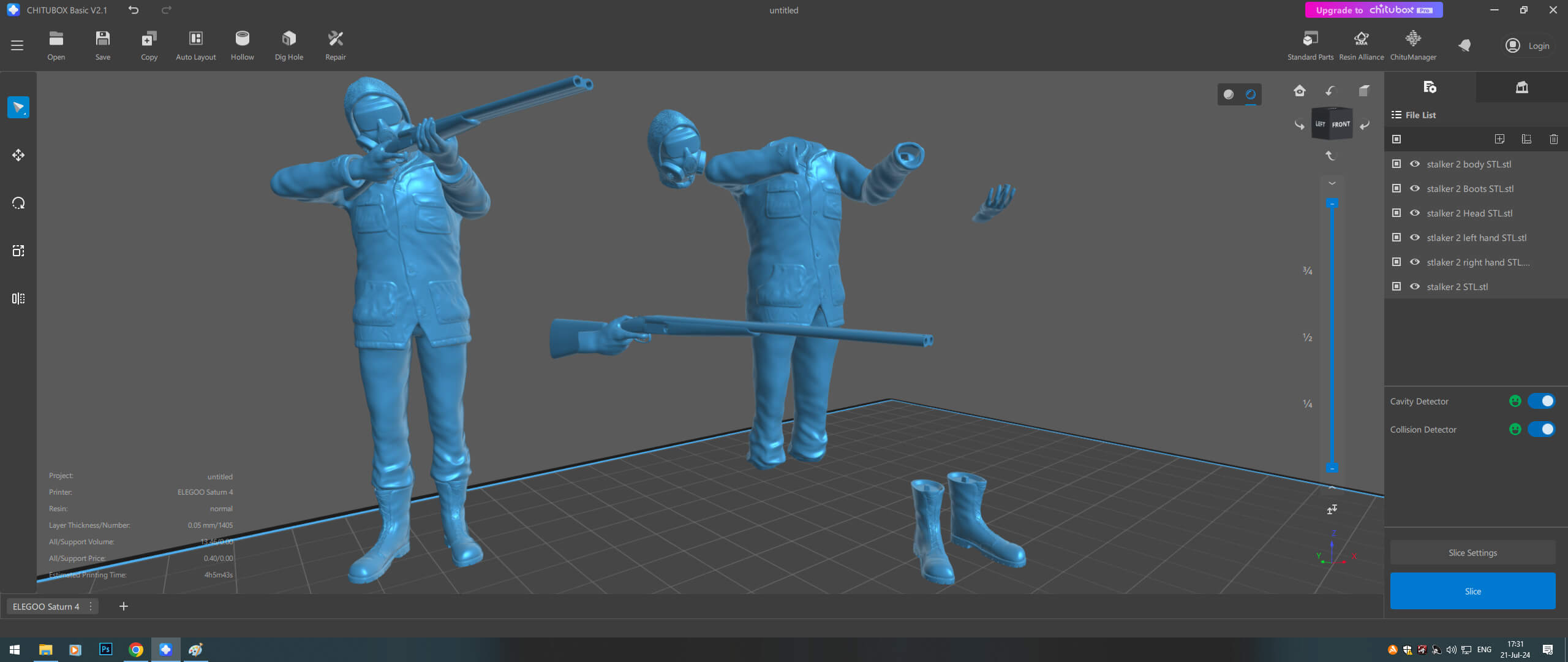 Stalker Soldiers - 3D Print Model by Buncic