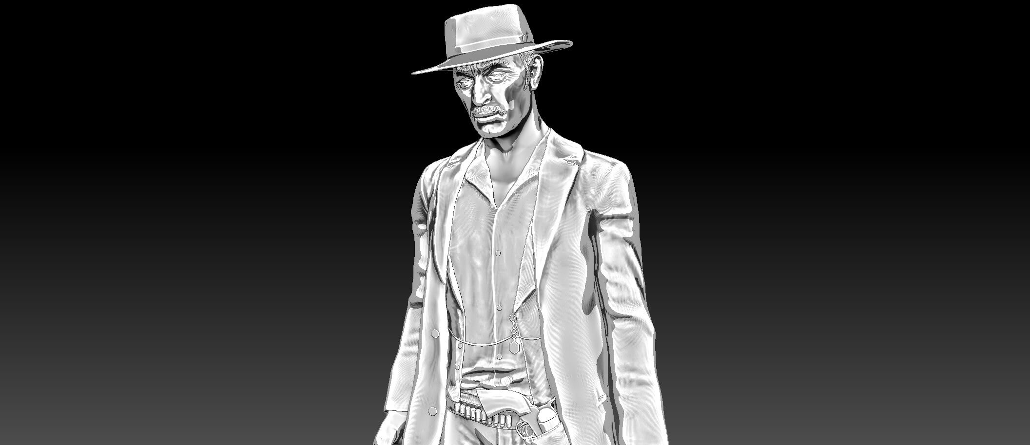 The Bad Lee Van Cleef - 3D Model by Buncic