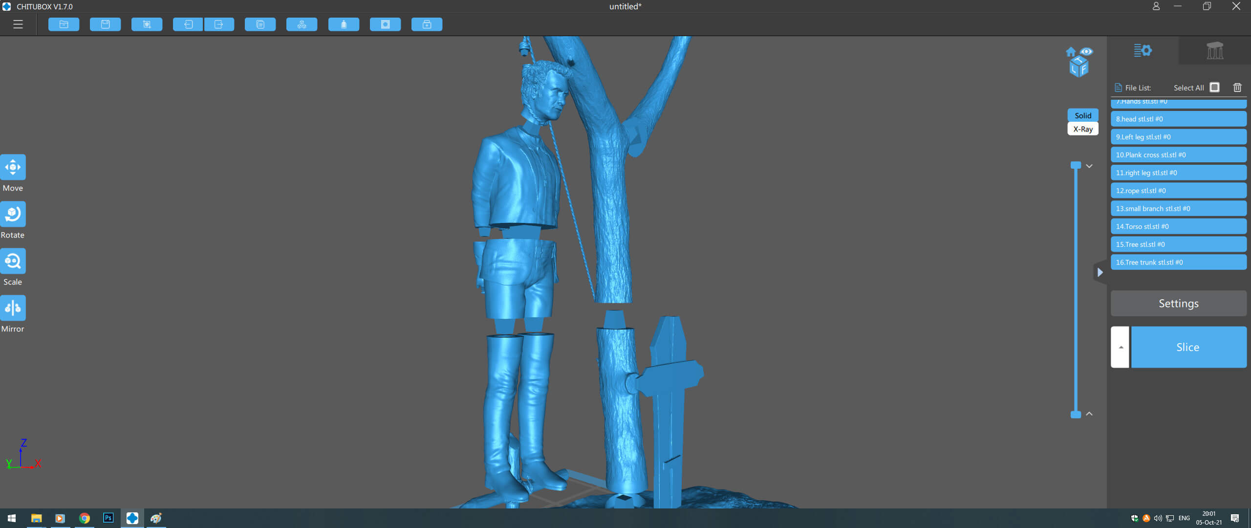 The Hanging of Tuco - 3D Model by Buncic