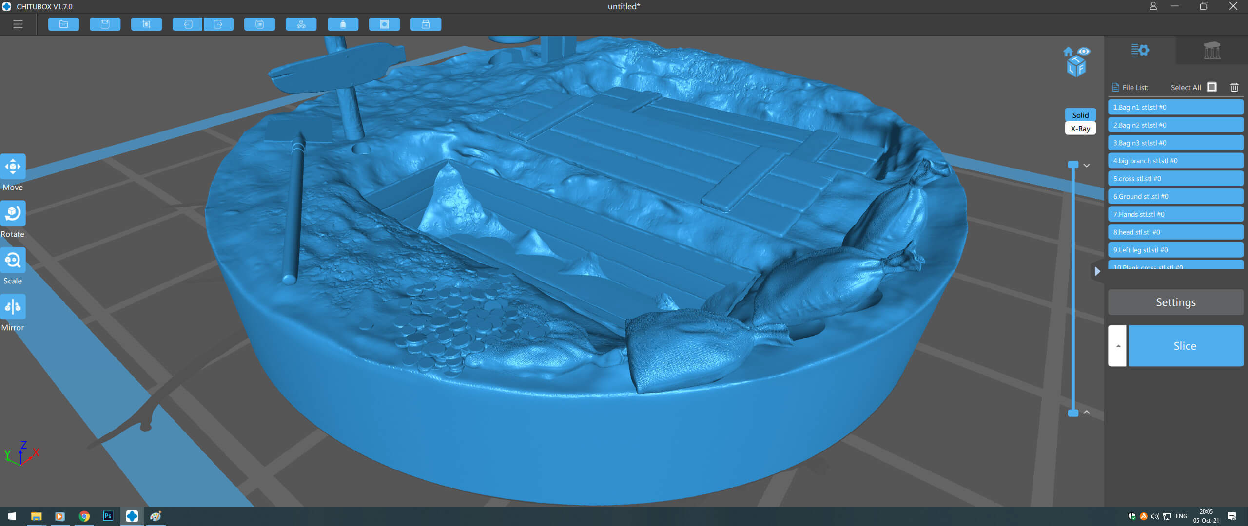 The Hanging of Tuco - 3D Model by Buncic