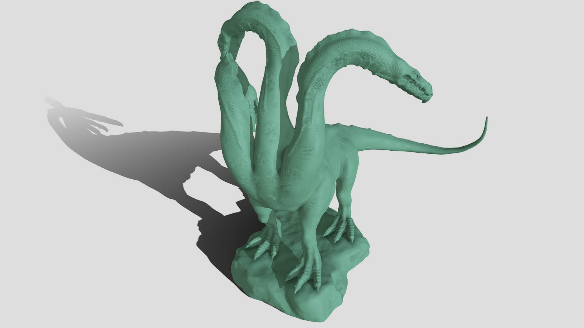 Wounded Hydra - 3D Model by Buncic