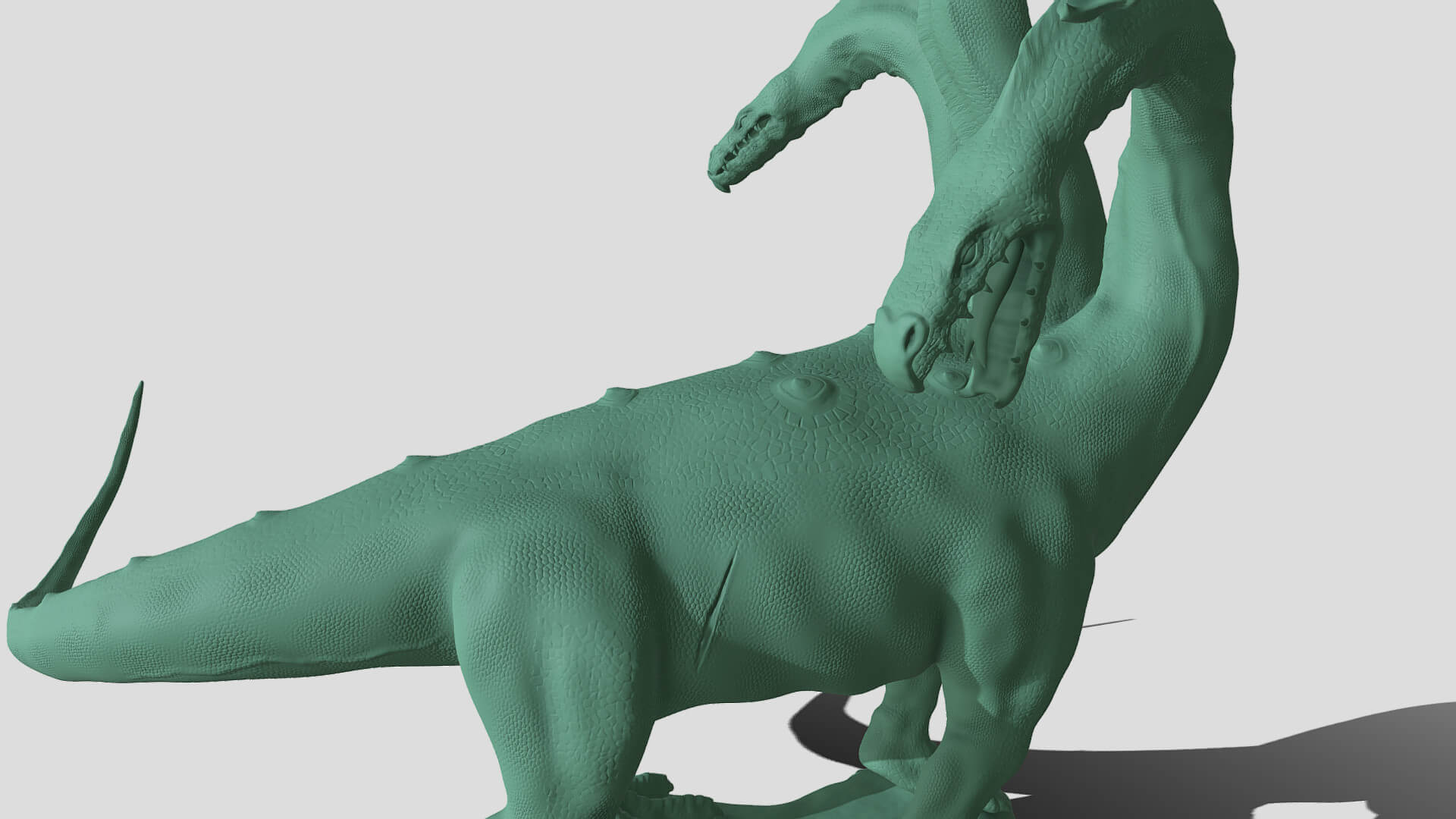 Wounded Hydra - 3D Model by Buncic