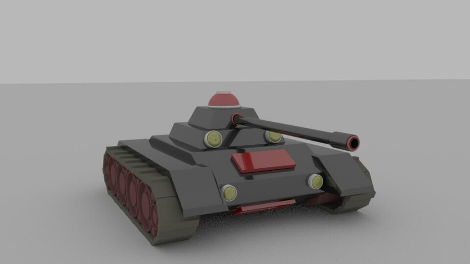 war tank 3D Render, Digital Art by bunnyjack