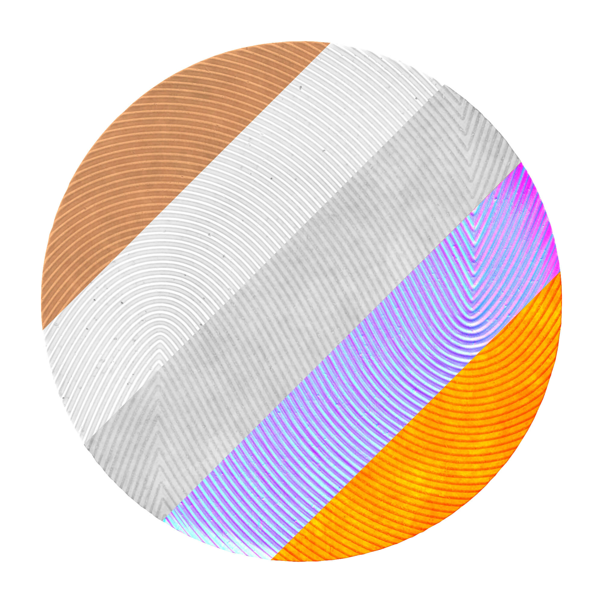 Decorative Panel Waves - 3D Model by Buzoverov