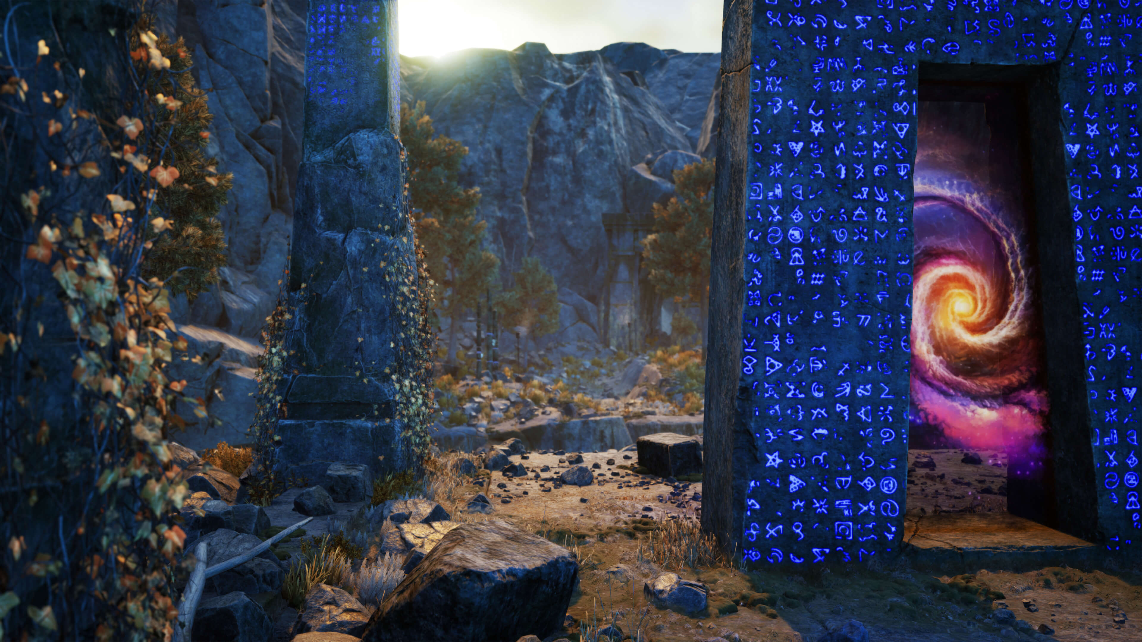 Shaman's Portal 3D Render, Digital Art by Buzoverov