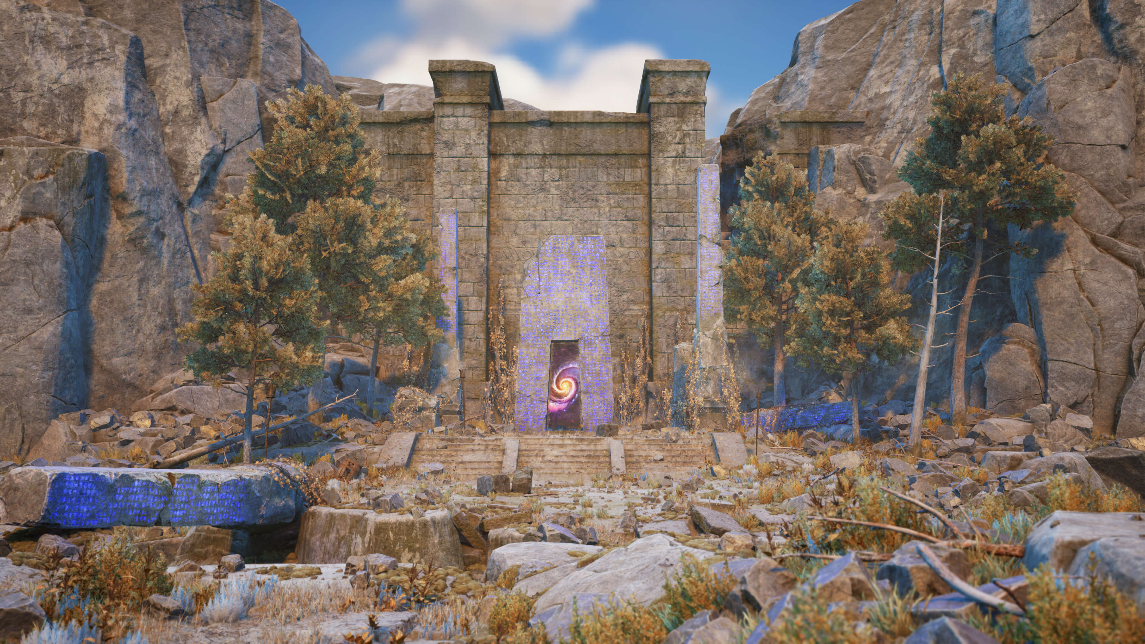 Shaman's Portal 3D Render, Digital Art by Buzoverov