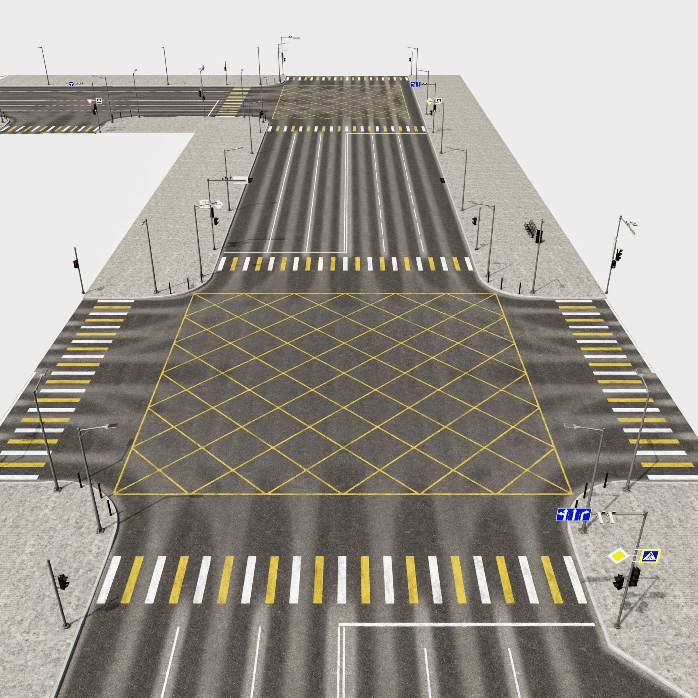 Road - Fothpath Pack 3D Model by Buzoverov