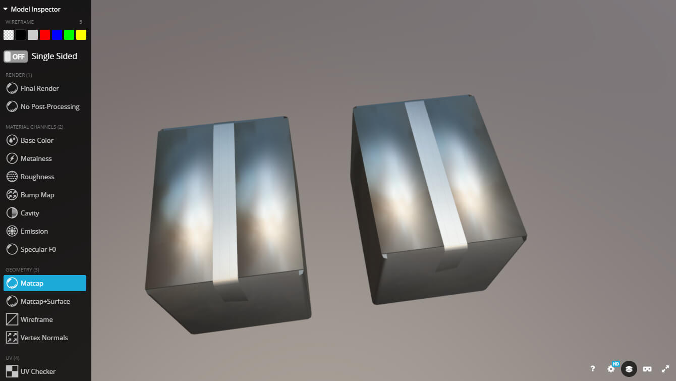 Boxes 400X300X300 - 3D Model by C-MES