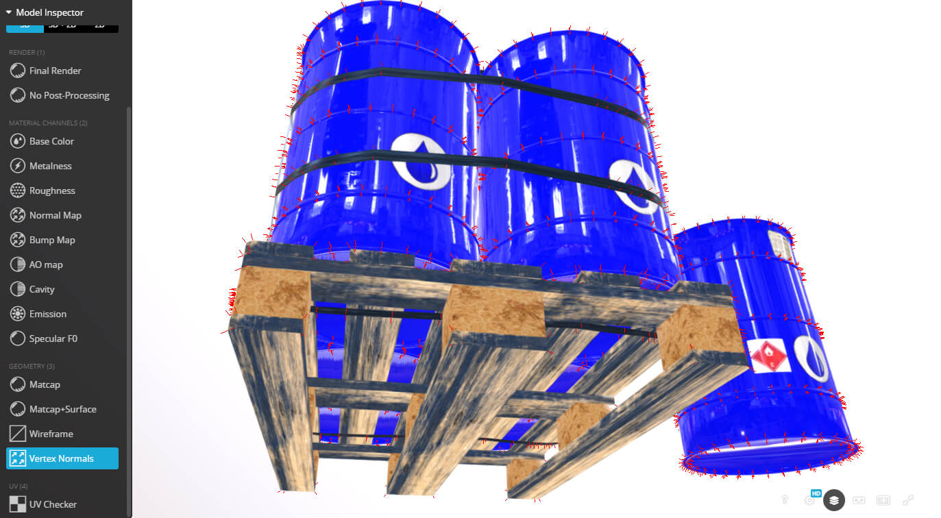 Pallet With Imperial Barrels - 3D Model by C-MES