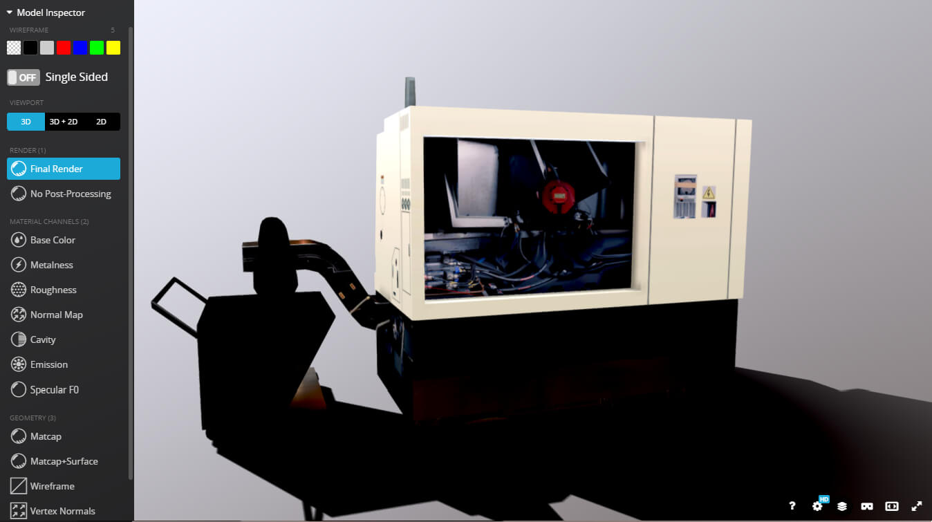 Spectr TC-M Processing Center 3D Model by C-MES