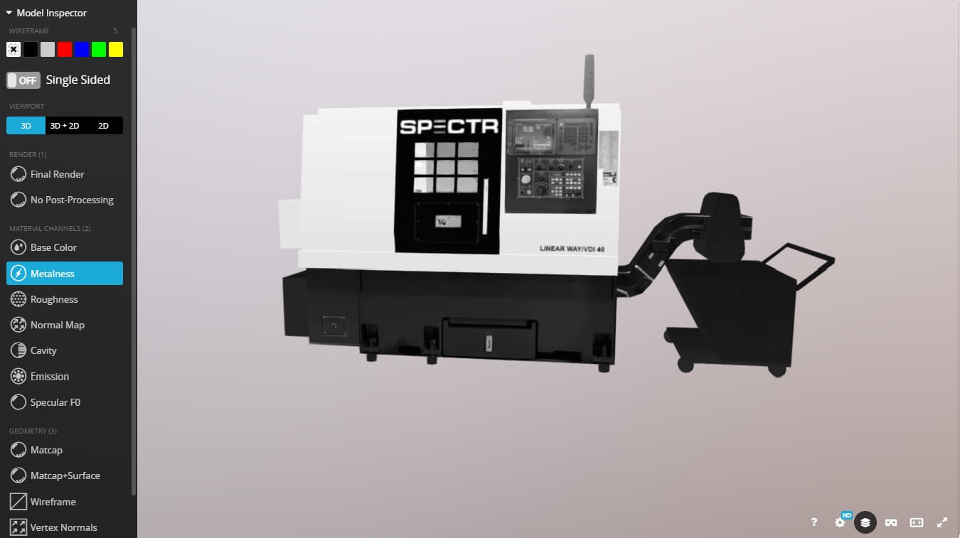 Spectr TC-M Processing Center 3D Model by C-MES