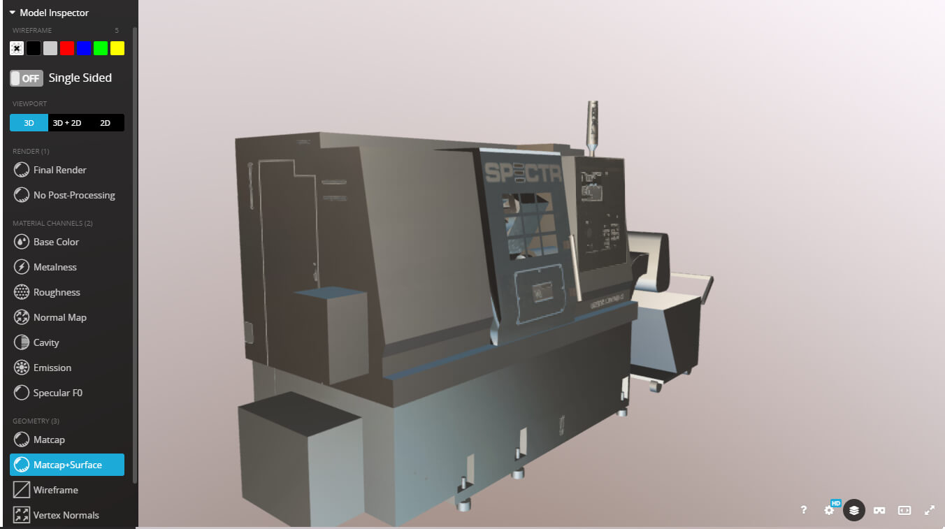 Spectr TC-M Processing Center 3D Model by C-MES