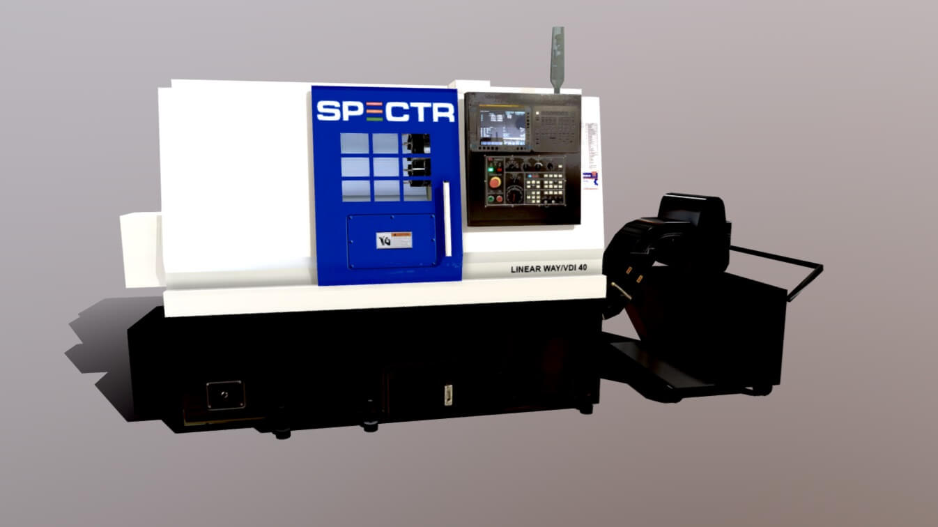 Spectr TC-M Processing Center 3D Model by C-MES