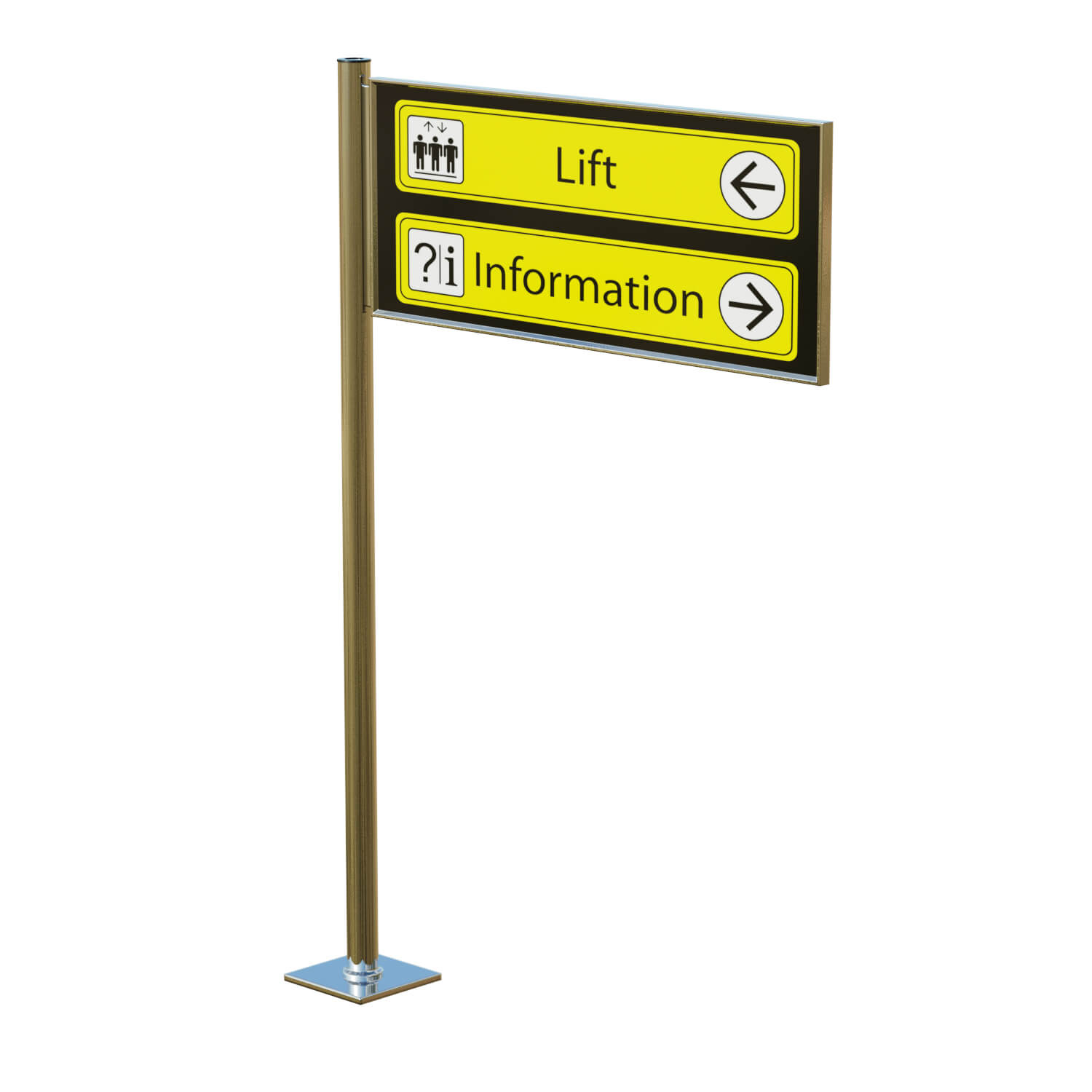 Airport Sign - 3D Model by Cactus3D