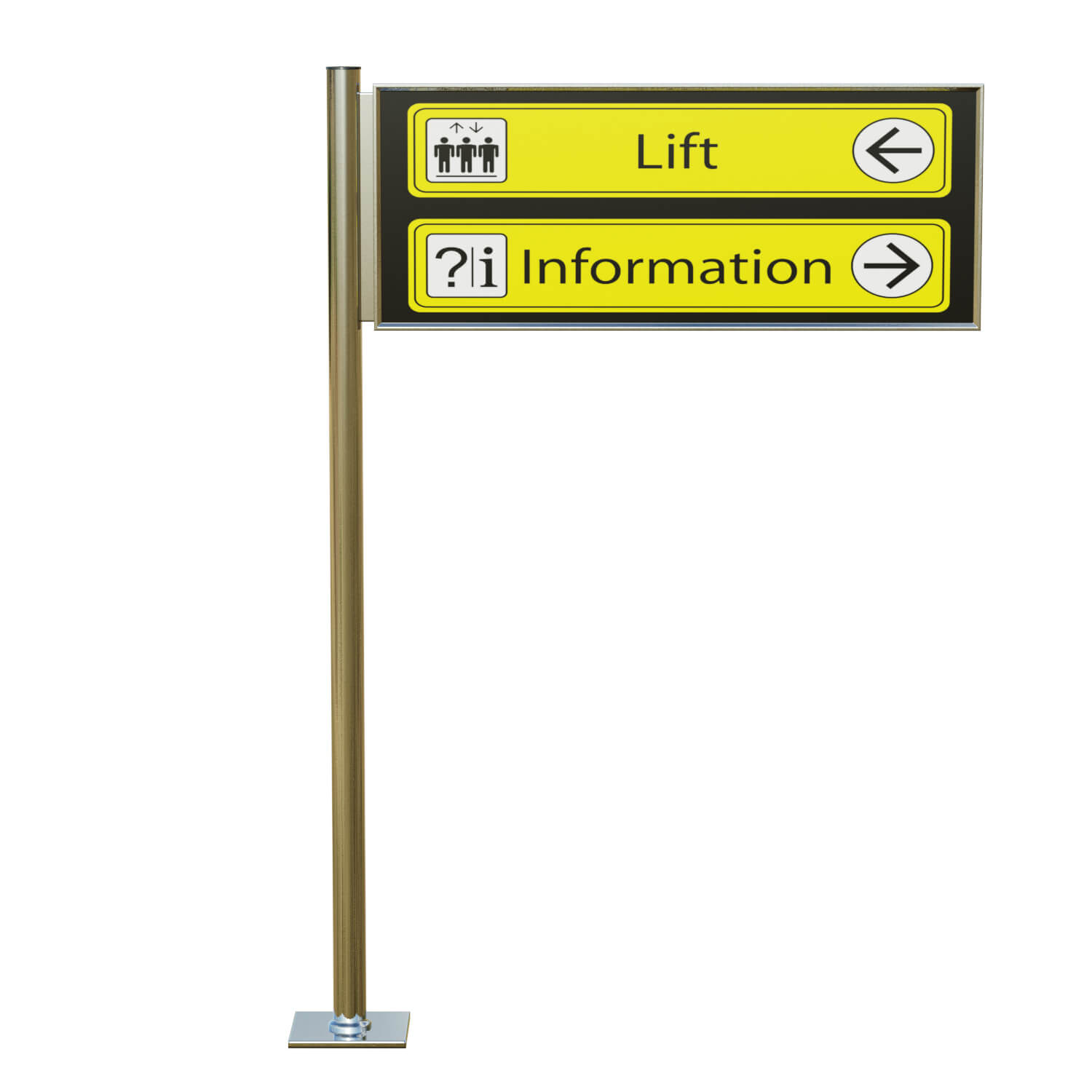 Airport Sign - 3D Model by Cactus3D