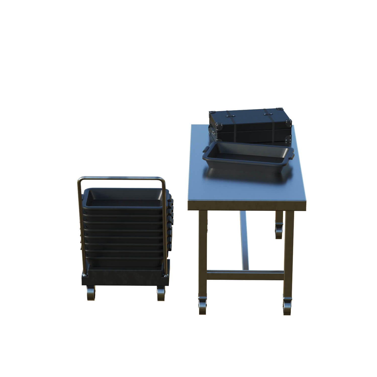 Airport Table Props - 3D Model by Cactus3D