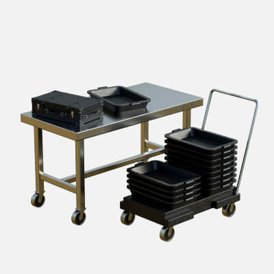 Airport Table Props - 3D Model by Cactus3D