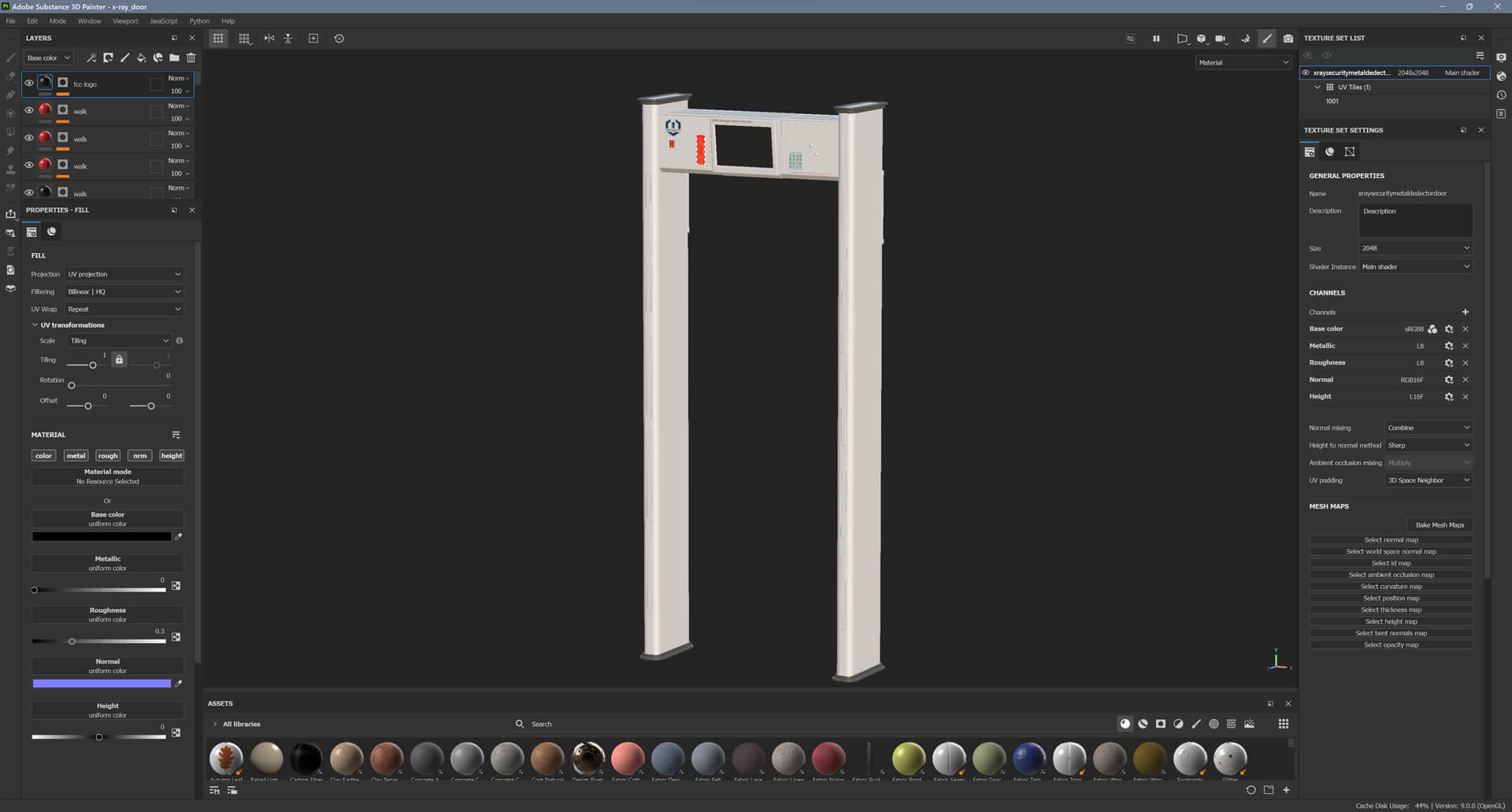 Airport X-Ray Door 3D Model by Cactus3D
