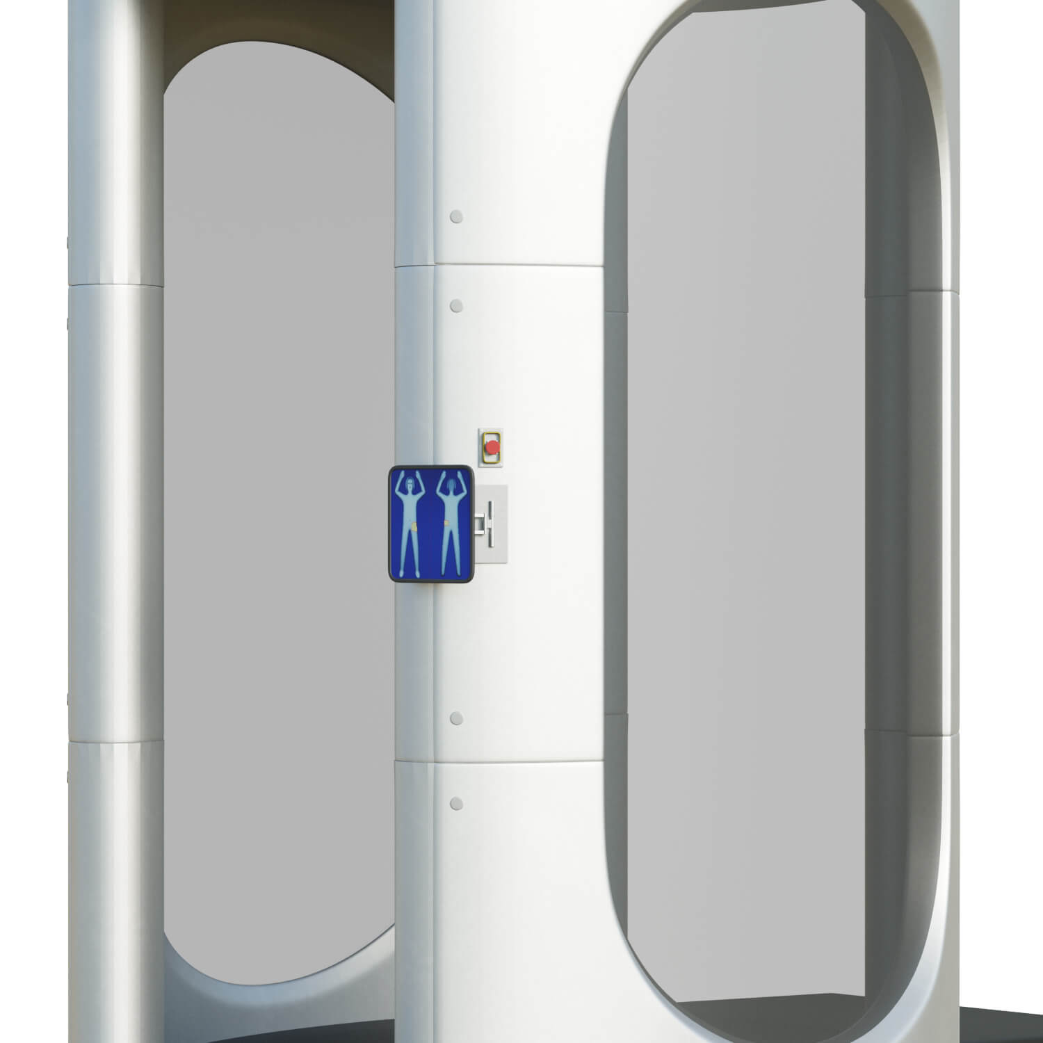 Airport X-Ray Full Body 3D Model by Cactus3D