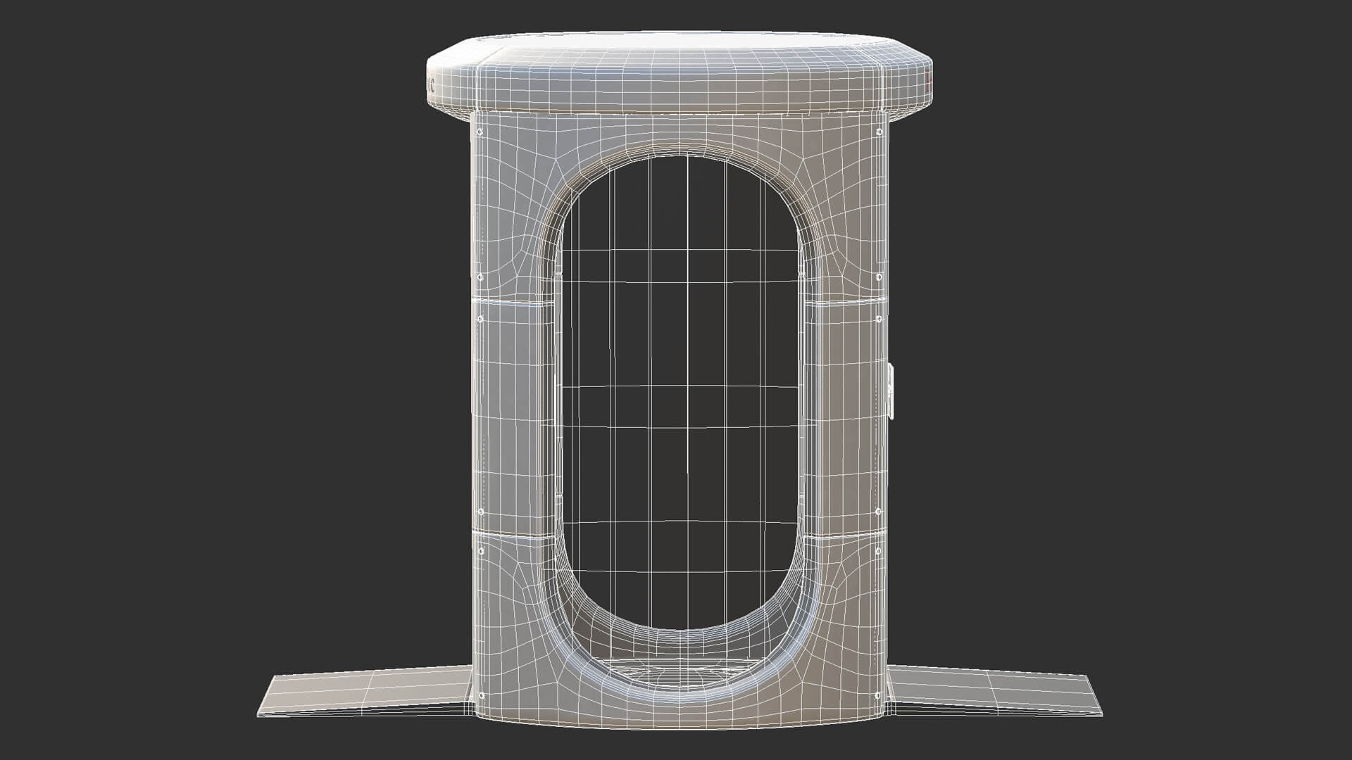 Airport X-Ray Full Body 3D Model by Cactus3D