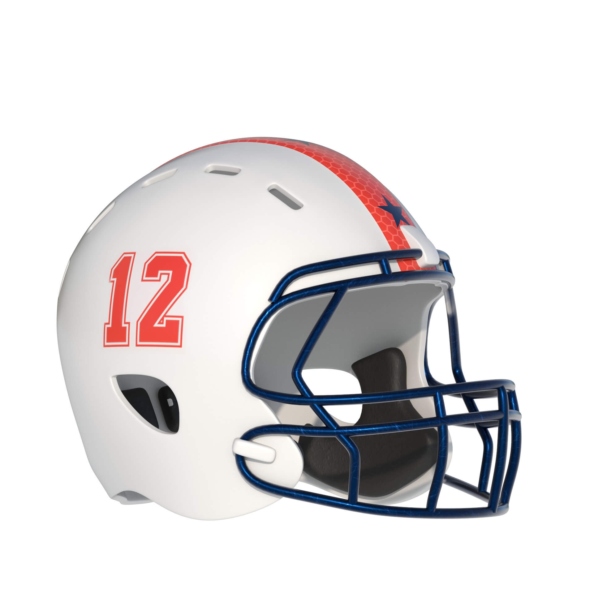 American Football Helmets Collection - 3D Model by Cactus3D