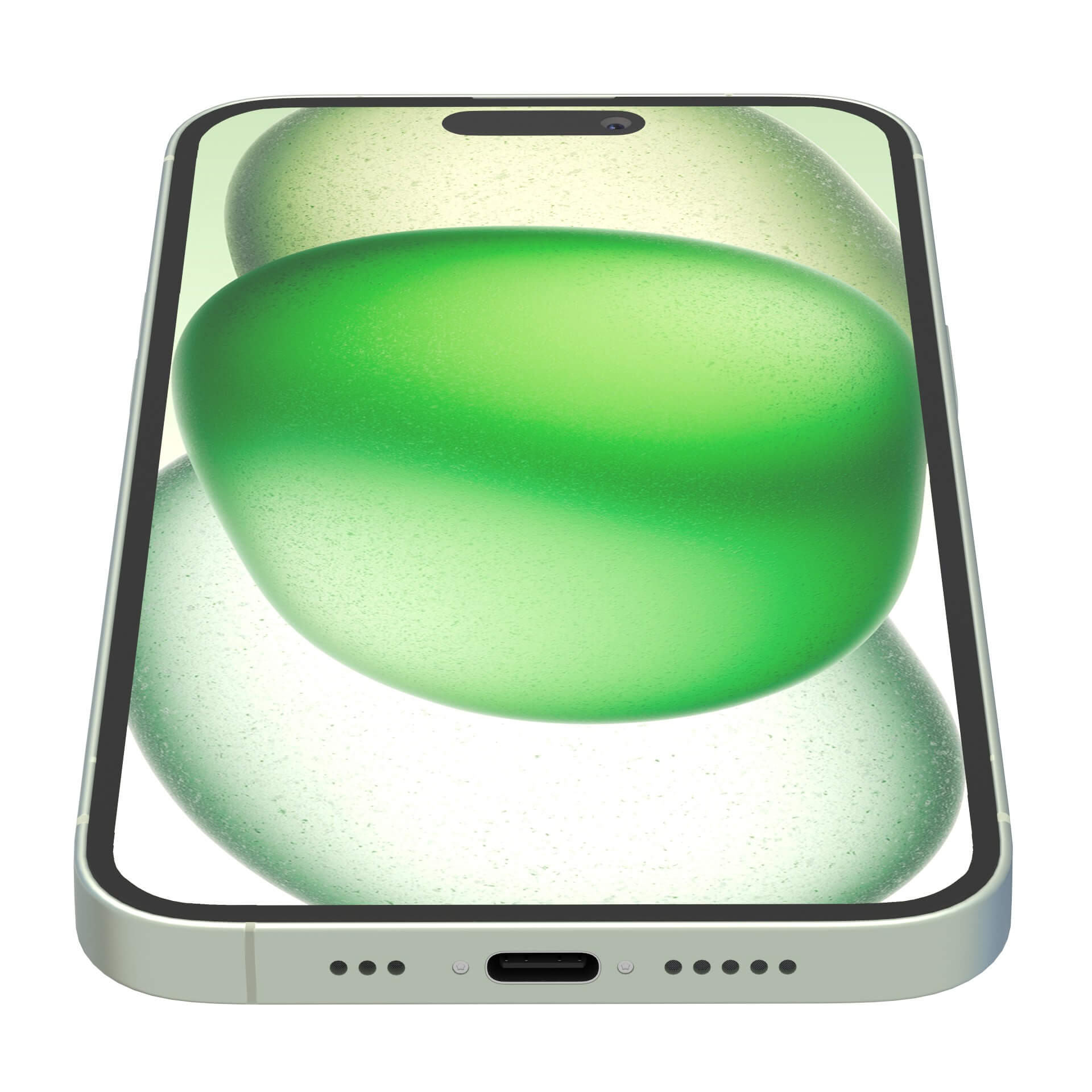 Apple iPhone 15 Green - 3D Model by Cactus3D