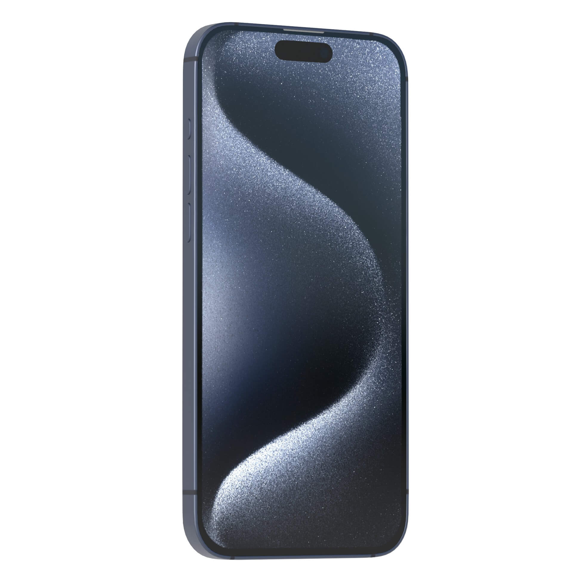 Apple iPhone 15 Pro Blue Titanium - 3D Model by Cactus3D