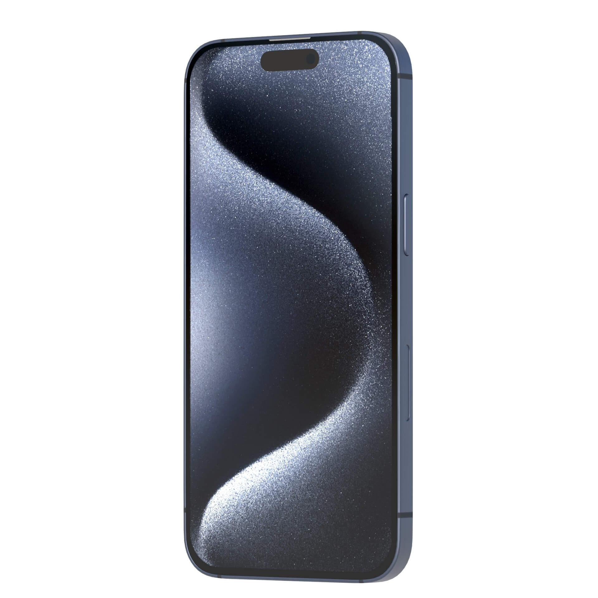 Apple iPhone 15 Pro Blue Titanium - 3D Model by Cactus3D