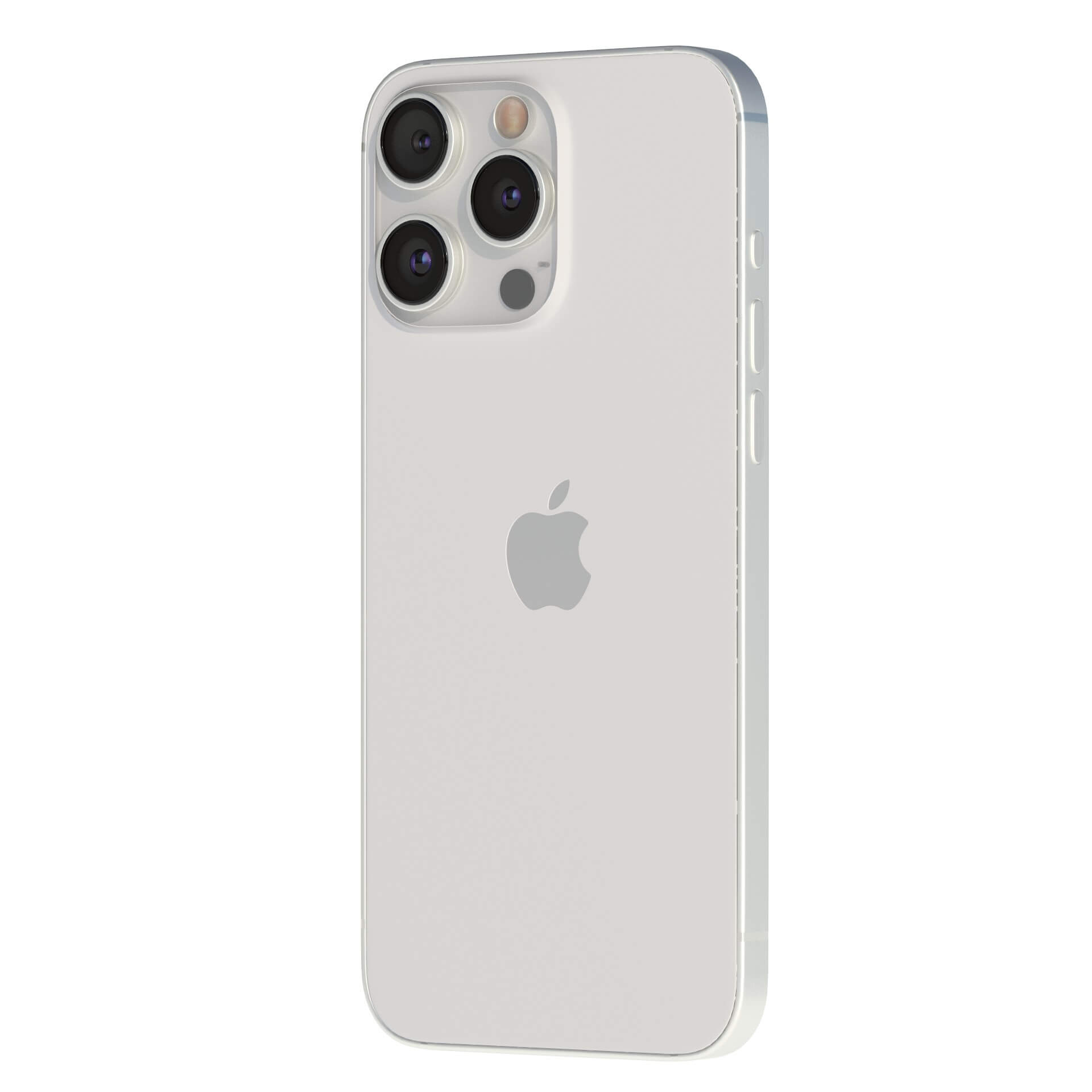 Apple iPhone 15 Pro White Titanium - 3D Model by Cactus3D