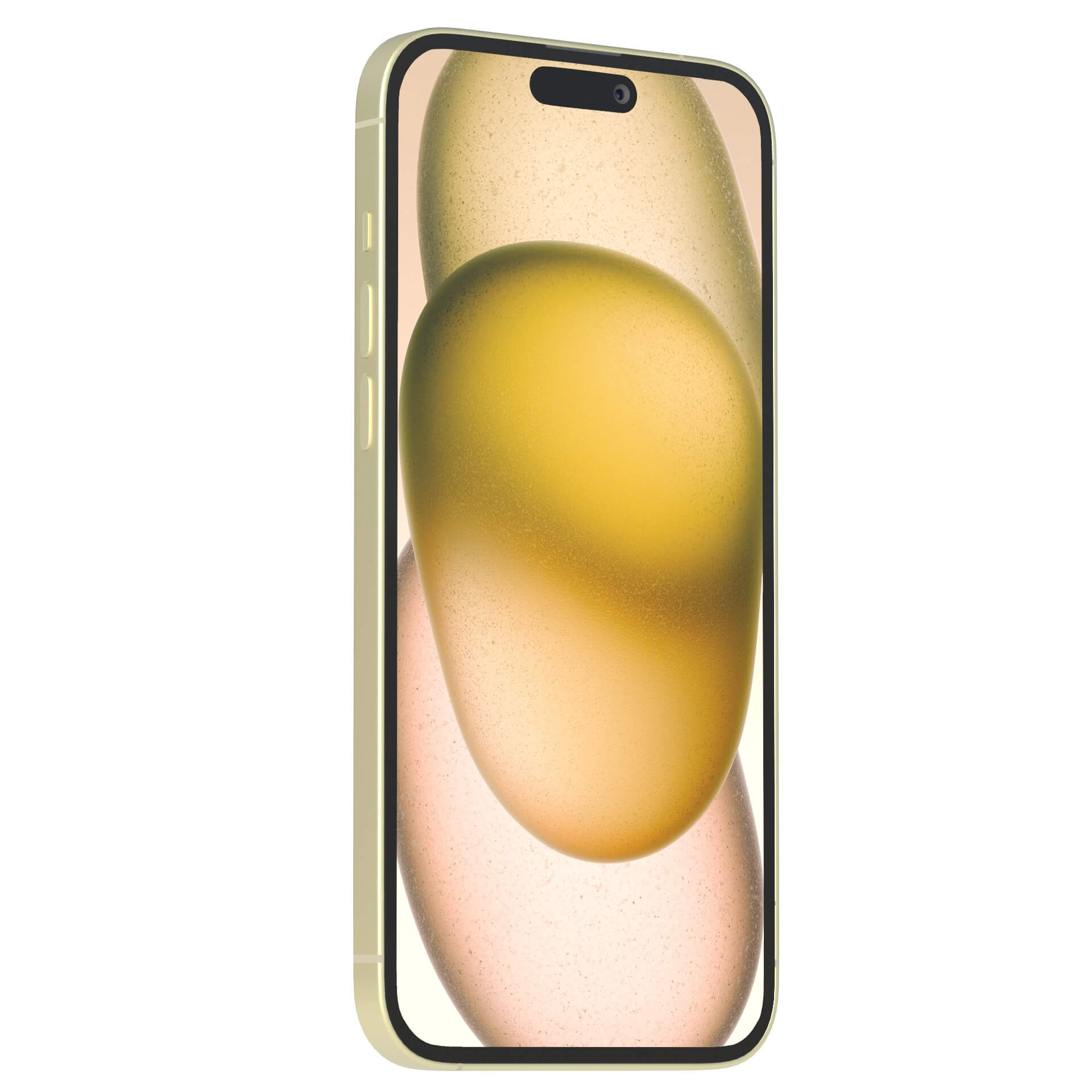 Apple iPhone 15 Yellow - 3D Model by Cactus3D
