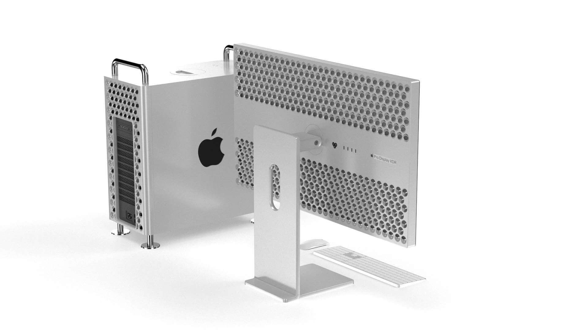 Apple Mac Pro Set - 3D Model by Cactus3D