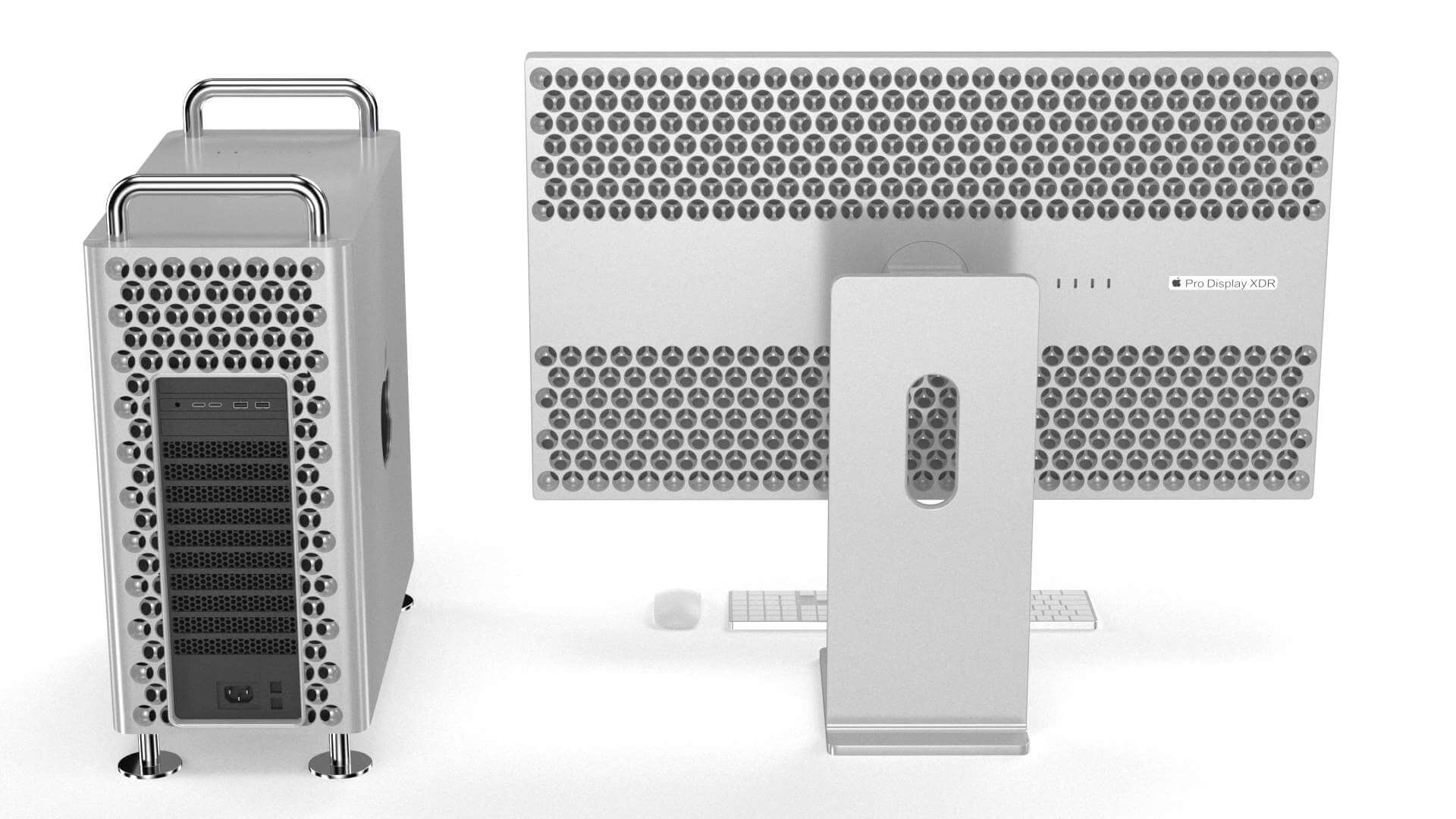 Apple Mac Pro Set - 3D Model by Cactus3D