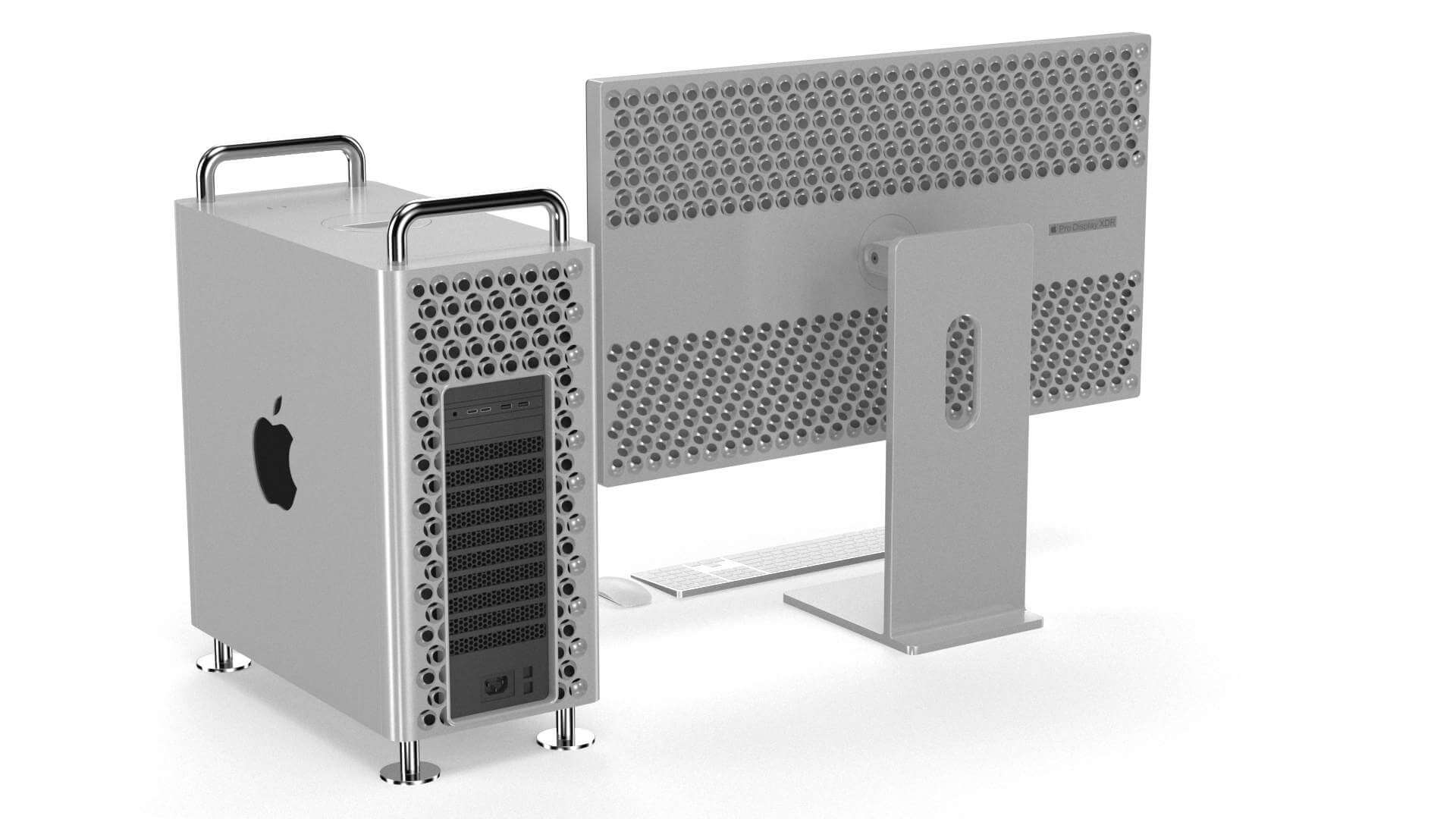 Apple Mac Pro Set - 3D Model by Cactus3D