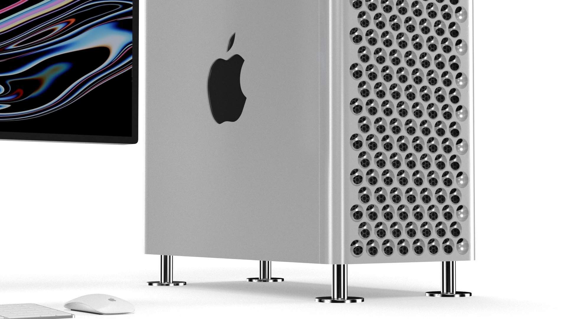 Apple Mac Pro Set - 3D Model by Cactus3D