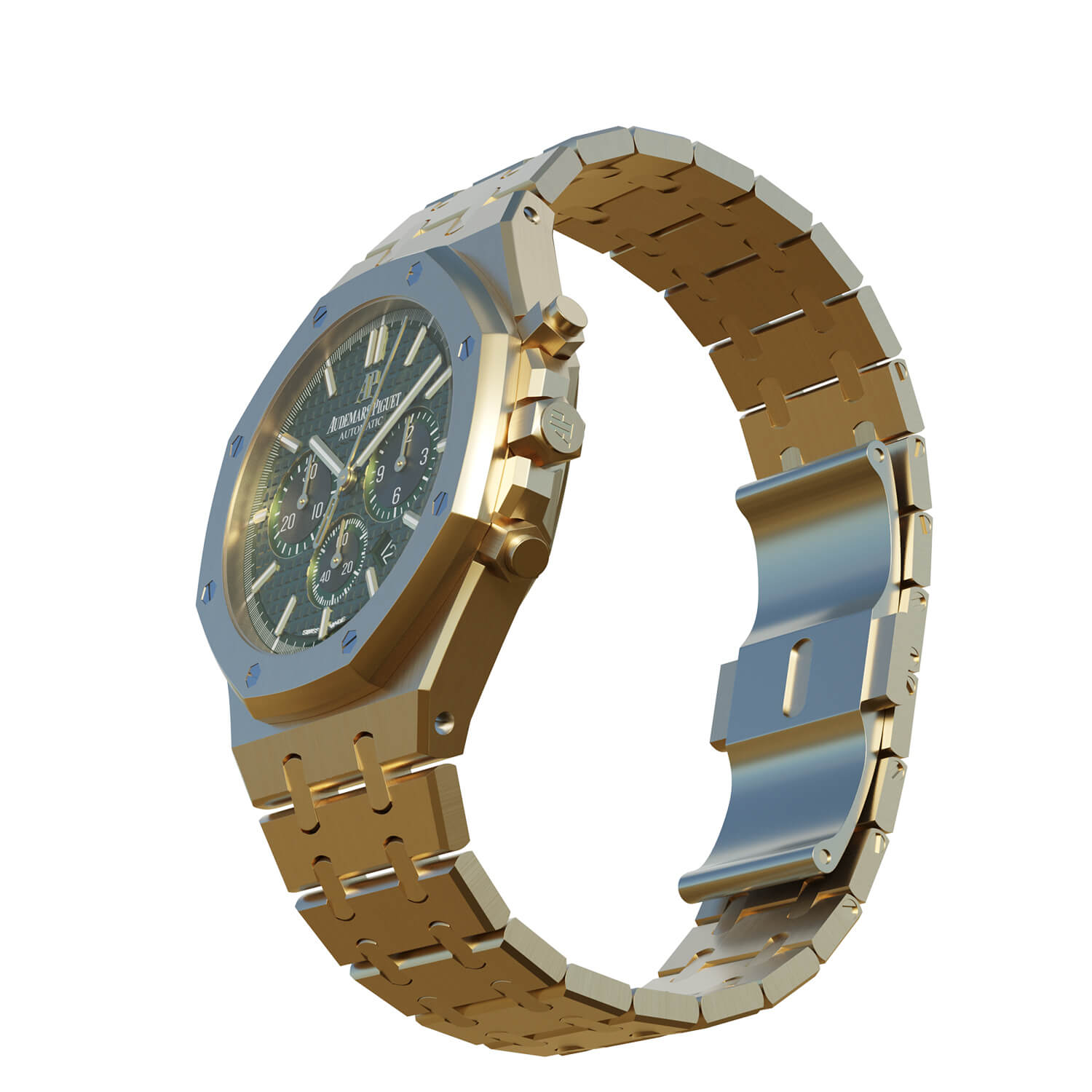 Audemars Piguet Royal Oak - 3D Model by Cactus3D